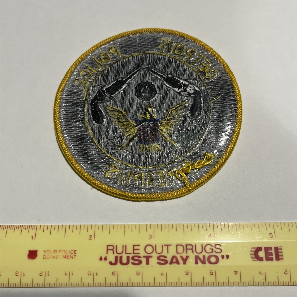 Detroit Michigan Police Firearms Training Unit patch - MI - Gold | eBay