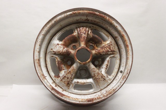 Pontiac Steel Rally 2 Wheel JJ Code Original GM Tempest Lemans GTO 15 X ...