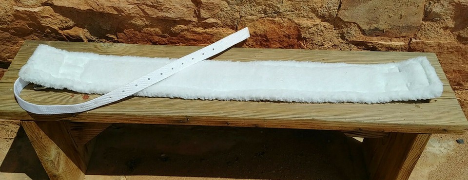 Jt Int Australian Outrider White Nylon/Fleece Aussie Cinch - 42" | eBay