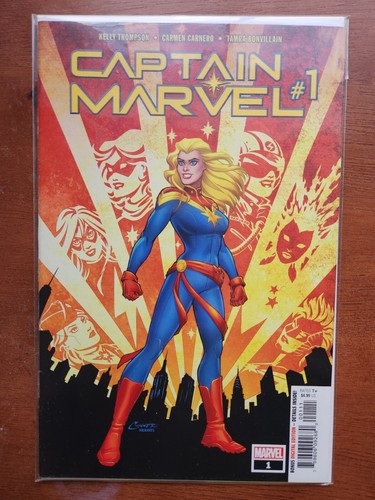 Captain Marvel #1 1st App of Ripley Ryan (2019 Marvel Comics) VF/NM | eBay