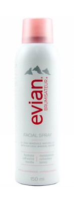 Evian Spring Water Refreshing Spray 1 X 10.1oz Facial Spray - Revives ...