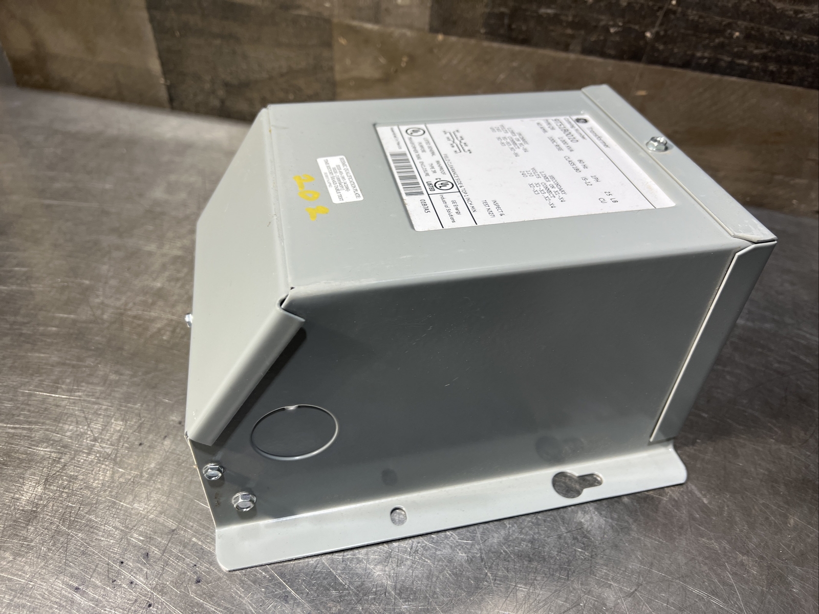 NOS GE 9T51B0010 Encapsulated Dry Type Transformer; 240/480 Volt, 1 ...