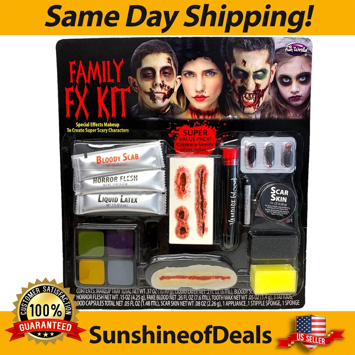 Horror Special Effects Makeup Kit | Saubhaya Makeup