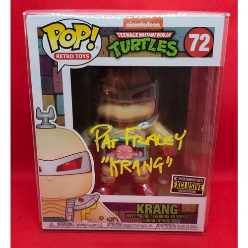 Pat Fraley TMNT Krang Autographed Funko JSA Exclusive | eBay