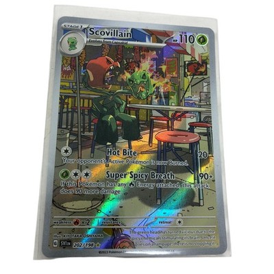 Pokemon Scovillian Scarlet & Violet SIR #202/198 | eBay