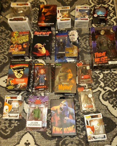 Horror Mezco neca lot Jason Voorhees Pinhead Michael Myers Chucky New ...