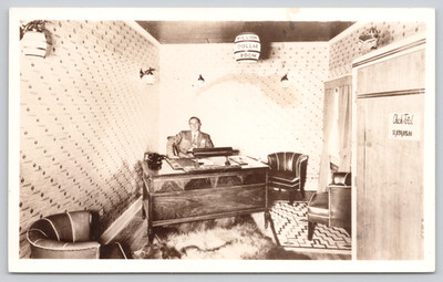 Postcard RPPC Yellowstones Million Dollar Room Old Faithful Lower ...