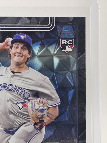 2025 Topps Series 1 Jake Bloss (RC) #63 Black Diamante 5/10 Toronto ...