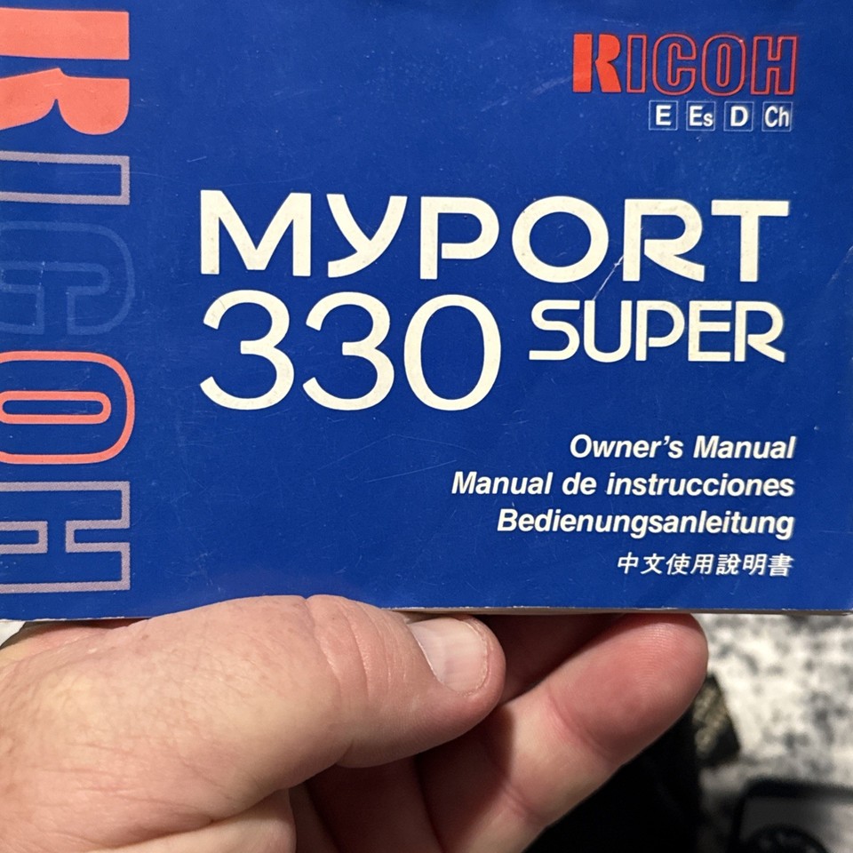 Ricoh Myport 330 Super Camera 35mm Film Point Shoot with Zoom Lens | eBay