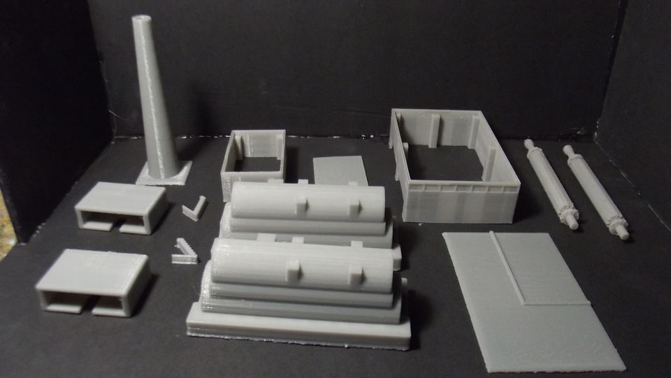 N Scale Power Plant TB2 3D Printed | eBay