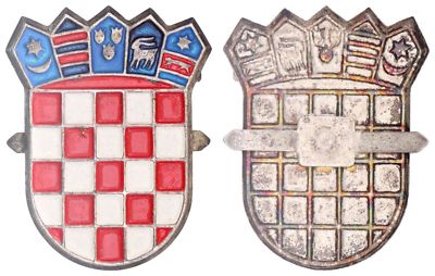 🔴CROATIA - Police cap badge - Late 1990th🔴 | eBay