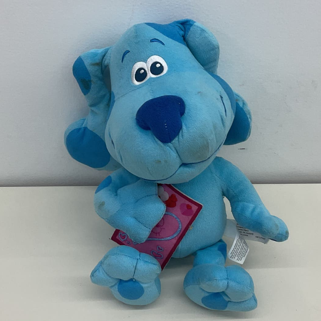 Nickelodeon Blue's Clues Blue Dog Stuffed Animal Plush Doll Toy Used | eBay