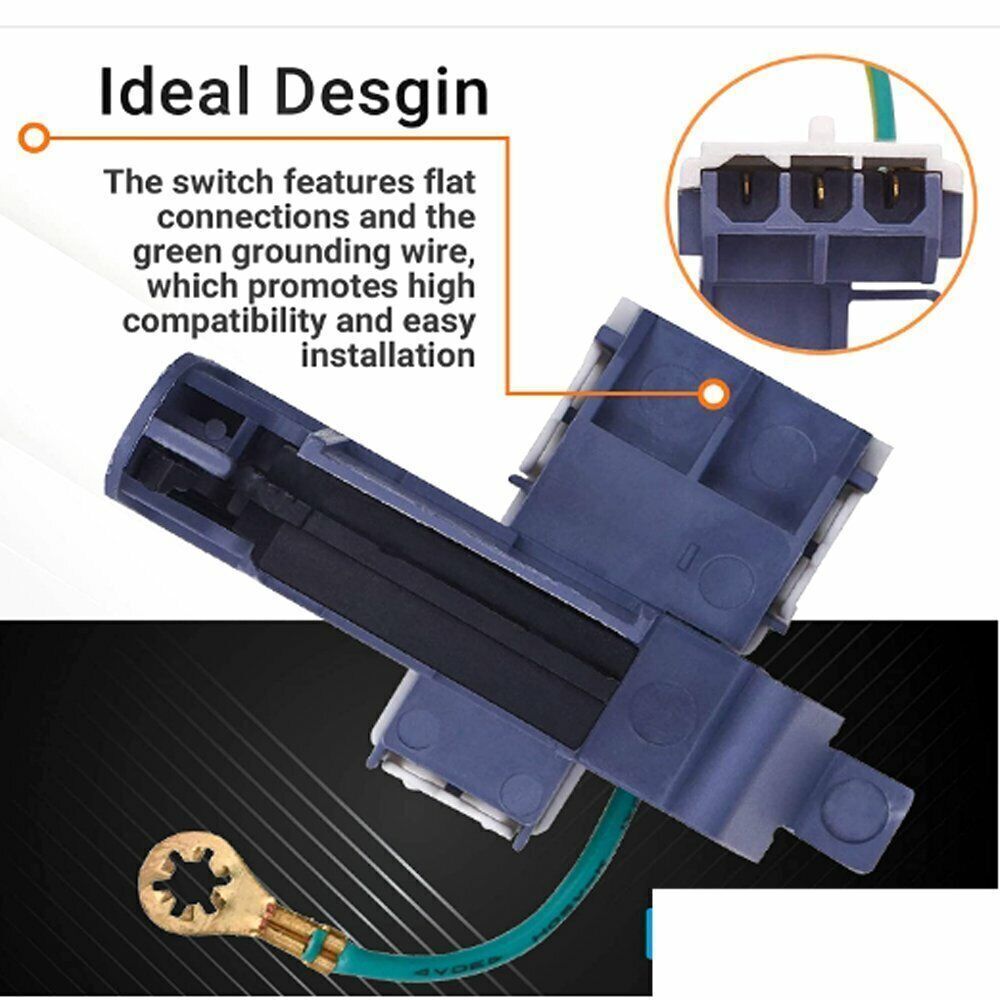 Washer Door Lid Switch For Kenmore Whirlpool & Roper Washing Machine ...