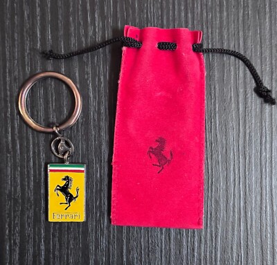 GENUINE FERRARI ORIGINAL KEYCHAIN FERRARI STORE WYNN LAS VEGAS | eBay