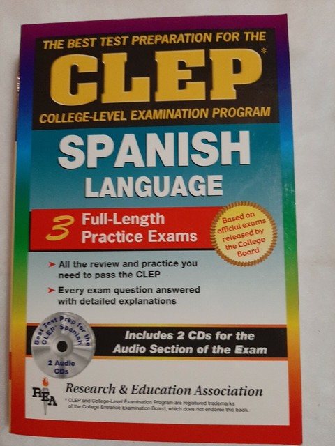 CLEP Test Preparation Ser.: CLEP Spanish Language : College Level ...