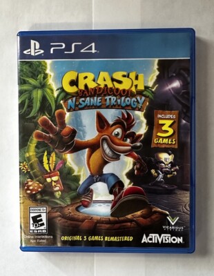 Crash Bandicoot: N-Sane Insane Trilogy (PS4 PlayStation 4, 2017) | eBay