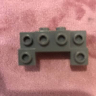NEW 4 x LEGO Vehicle Front Back Panel Modified Brick 2x4 Dark Bluish ...