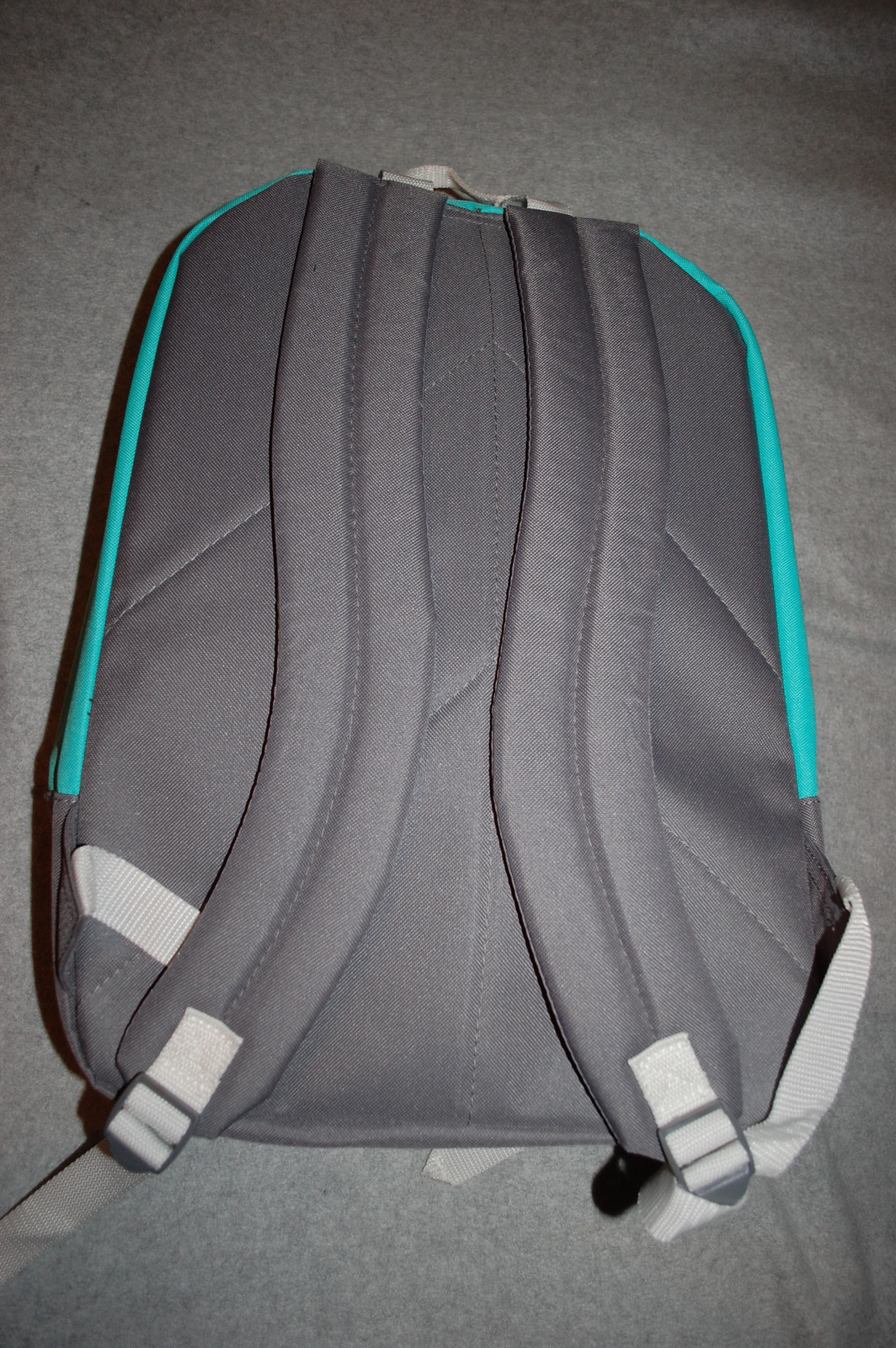 Juniors Teens Girls TEAL GREEN & GRAY BACKPACK Eastsport 2 OUTER ...