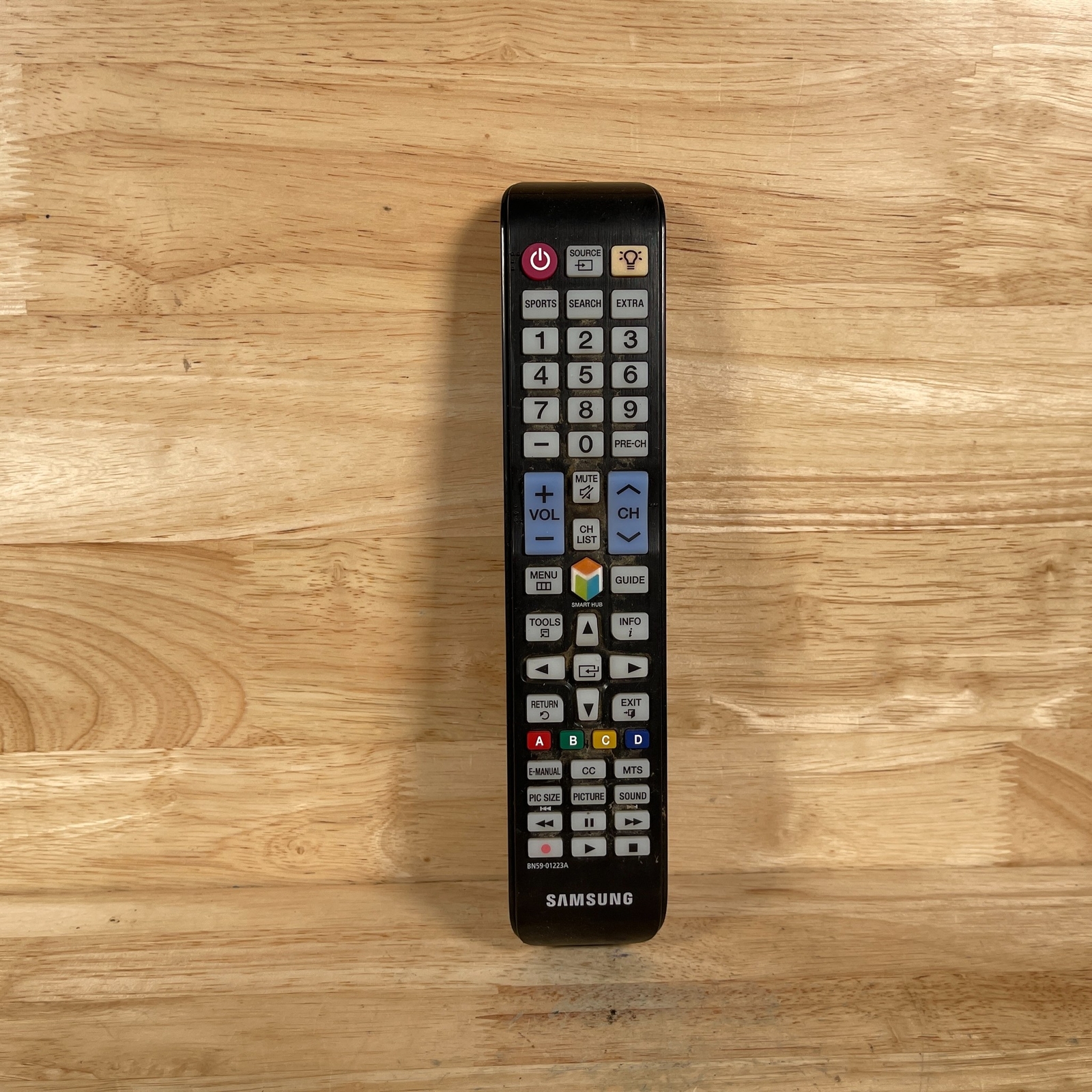 Samsung BN59-01223A Black Handheld Wireless Remote Control for Samsung ...