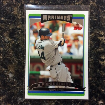 2006 Topps #130 Richie Sexton Seattle Mariners | eBay