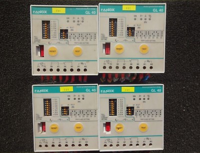 Fanox GL 40 Motor Protection Relays (4pcs) | eBay
