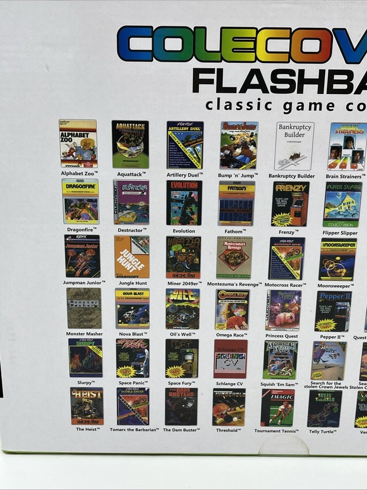 ColecoVision Flashback Classic Game Console AtGames Collectors Edition ...