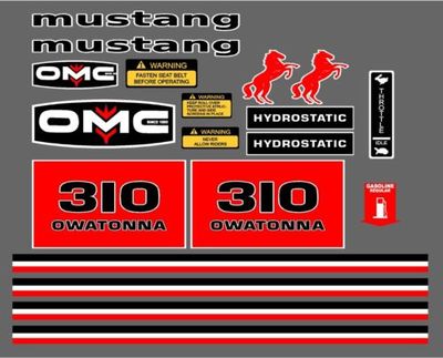 Manuals & Books - Omc Mustang