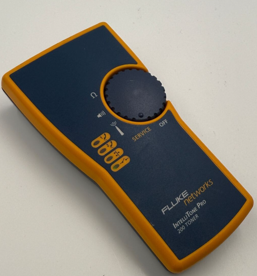 Fluke Networks Cable IQ Qualification Tester Kit IntelliTone Probe 200 ...