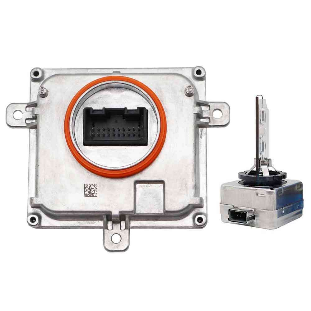 For Audi A1 A3 S3 A4 Q3 Xenon HID Headlight Ballast Module & D3S Bulb ...