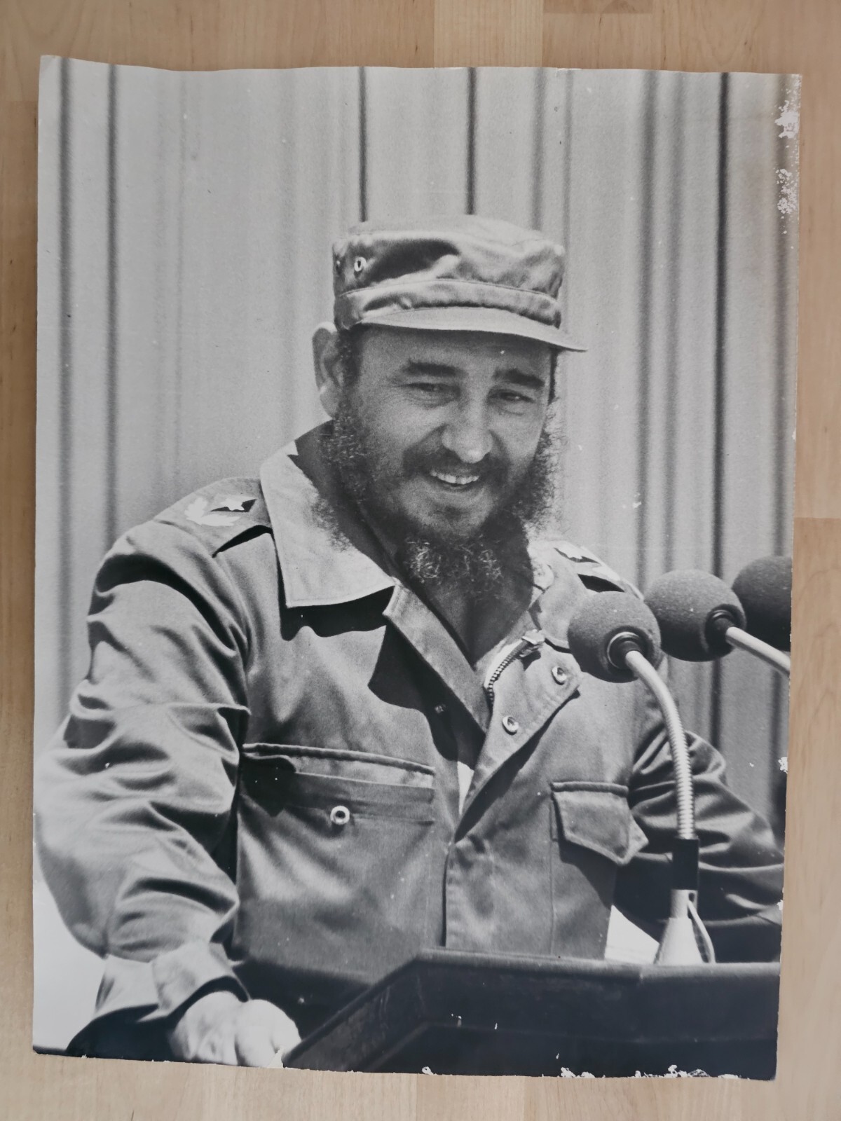 CUBA CUBAN REVOLUTION MOMENT FIDEL CASTRO PORTRAIT 1960s KORDA ORIG ...