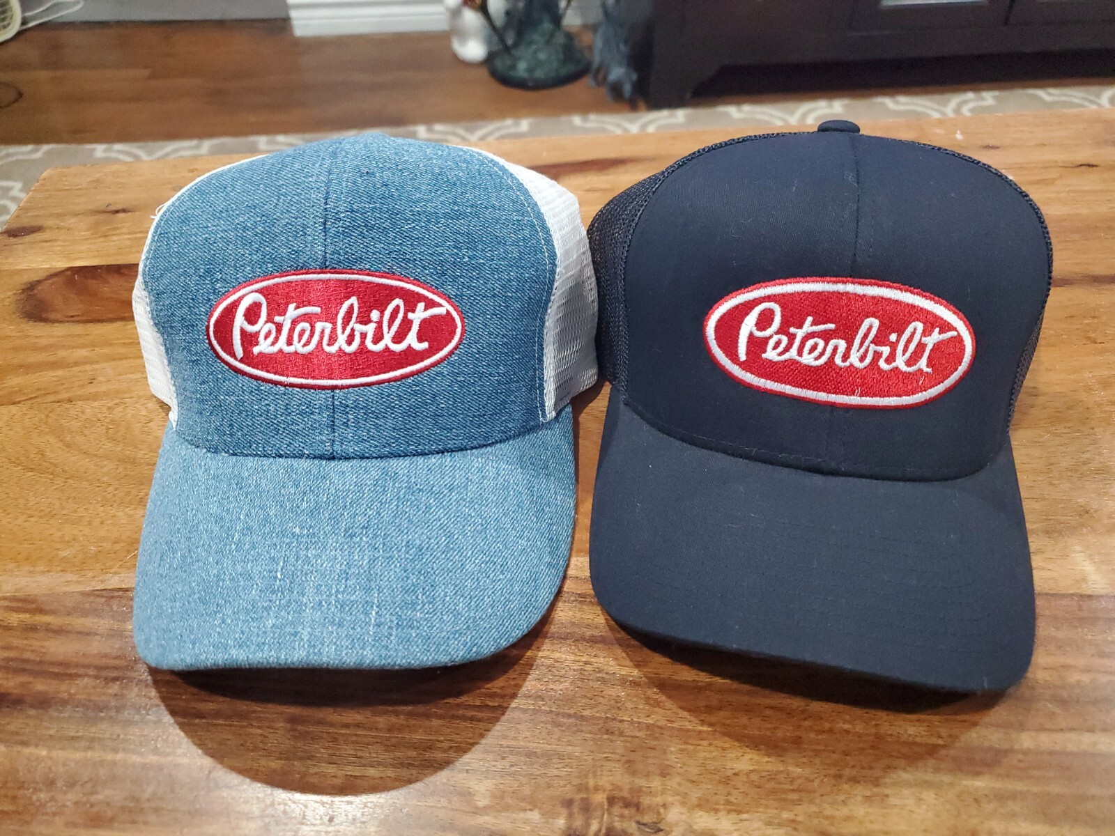 2 Peterbilt Trucker Mesh Hats snap back | eBay