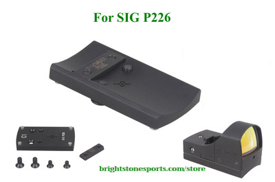 Pistol SIG P226 Mount Base for Vector Optics Frenzy/Vortex/Burris Red ...