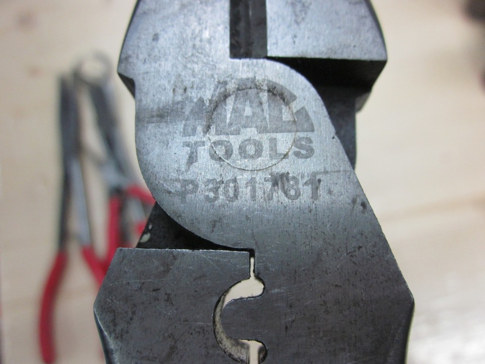 5PC Mac Tools Long Reach Pliers, 2 Hose Grip, Needle Nose Flat Wire ...