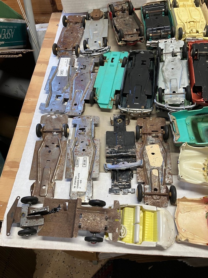 VINTAGE AMT/JOHAN 1/25 SCALE 1950/60'S DEALER PROMO HUGE JUNKYARD LOT ...