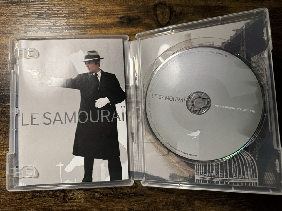 LE SAMOURAI (Blu-ray, Criterion Collection) Jean-Pierre Melville, Alain ...