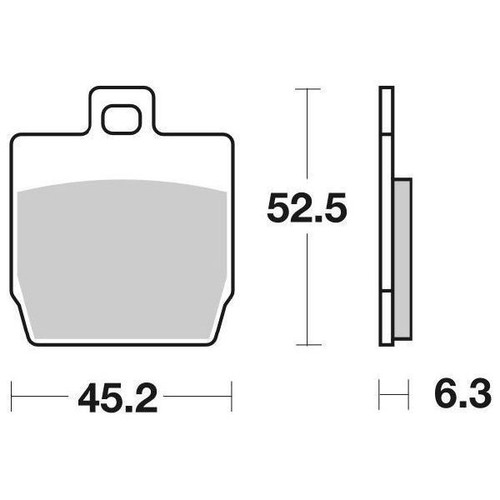Brake Pads SBS 145 HF Malaguti F12 Phantom Rst LC 50 2006 | eBay Australia