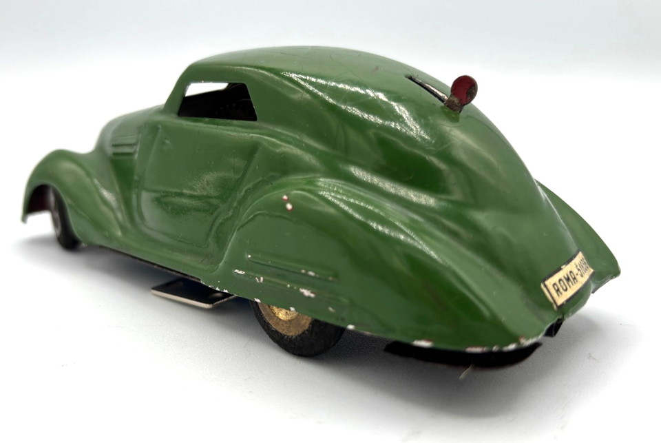 Italian Toy Manufacturer S.M.I. Scarce 1940's Tin Wind-up Coupe ...