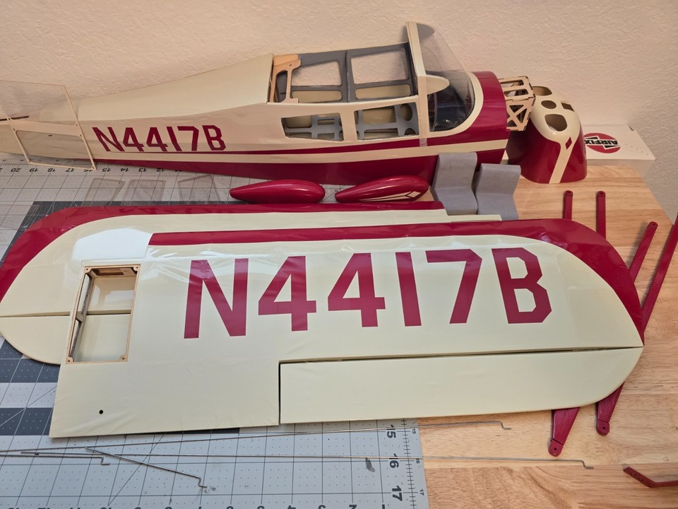 Eflite ARF Taylorcraft 450 Radio Control Airplane with motor | eBay