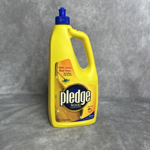 SC Johnson PLEDGE Orange Scent Wood Floor Cleaner No Dulling Oily ...