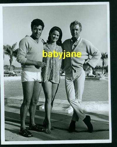 NICO MINARDOS JOAN BLACKMAN LLOYD BRIDGES VINTAGE 8x10 PHOTO 1968 DARING GAME | eBay