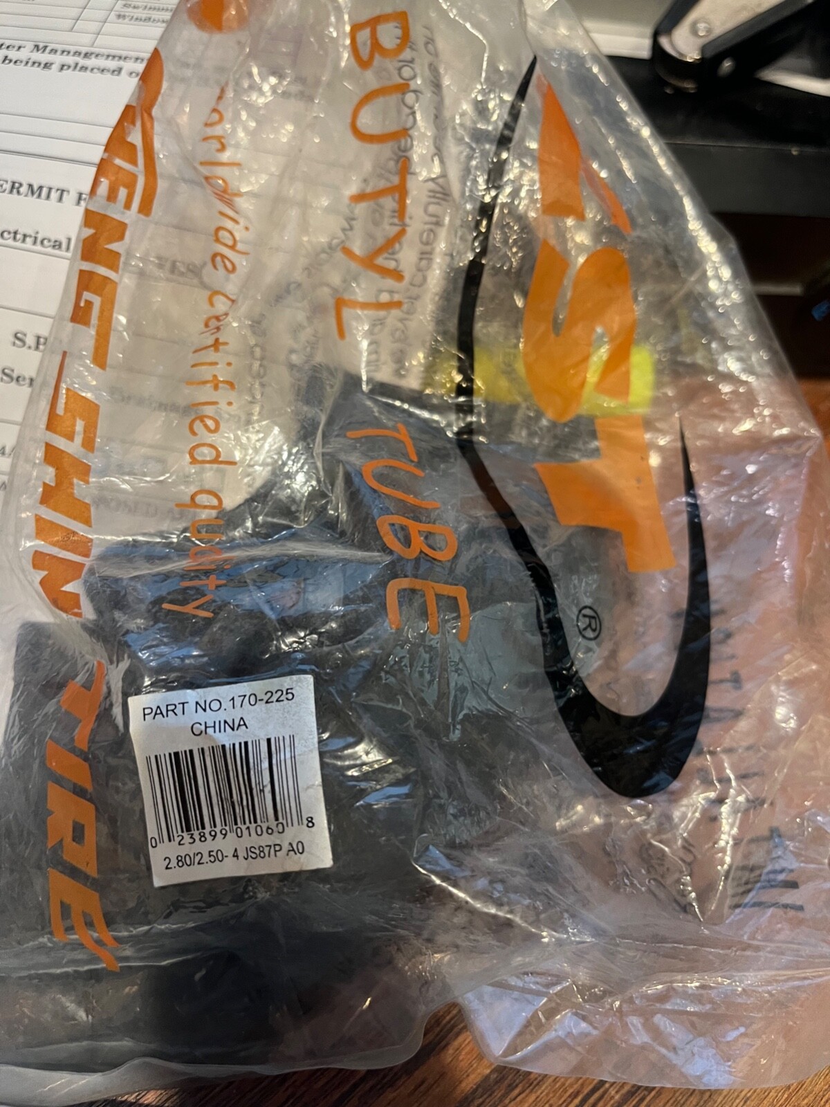 170-225 Inner Tube CST 2.80x2.50-4 JS87P 45° Stem | eBay