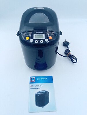 Ambiano 550W Bread Maker Home Baking 19 Programmes Automatic Machine ...