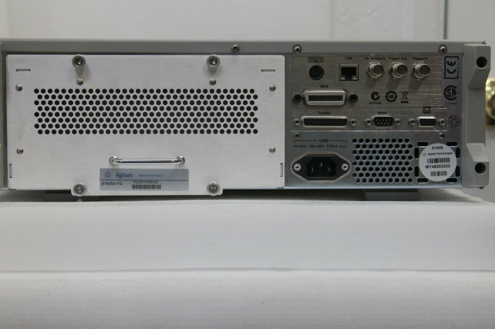 Agilent Keysight 8164B Lightwave Measurement System with 81490A ...