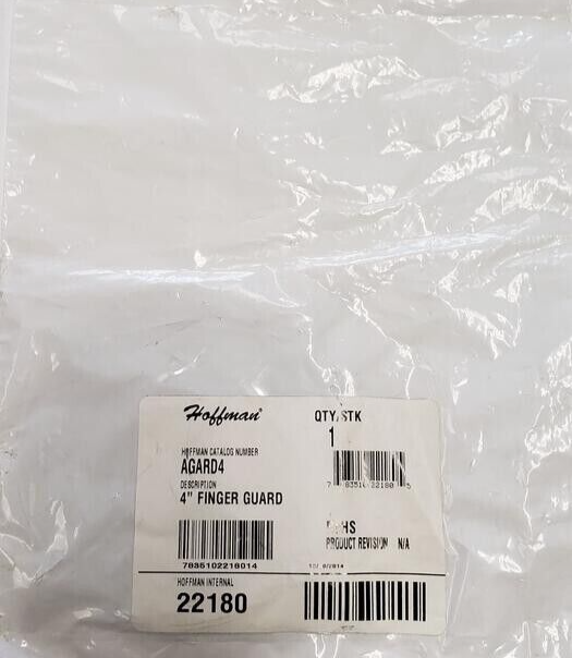 HOFFMAN FINGER GUARD A-GARD4 FOR 4" FAN NEW, factory sealed in original ...