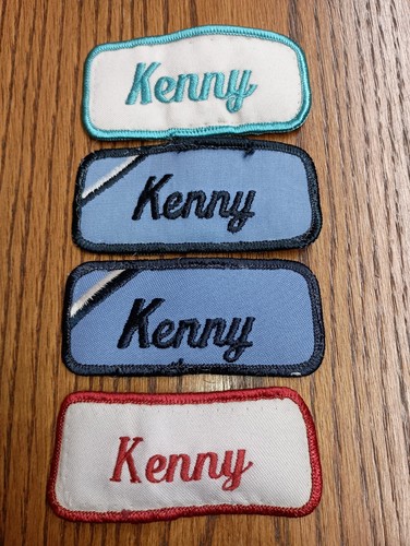 Kenny Name Tag Vintage Patches (Lot of 4) | eBay