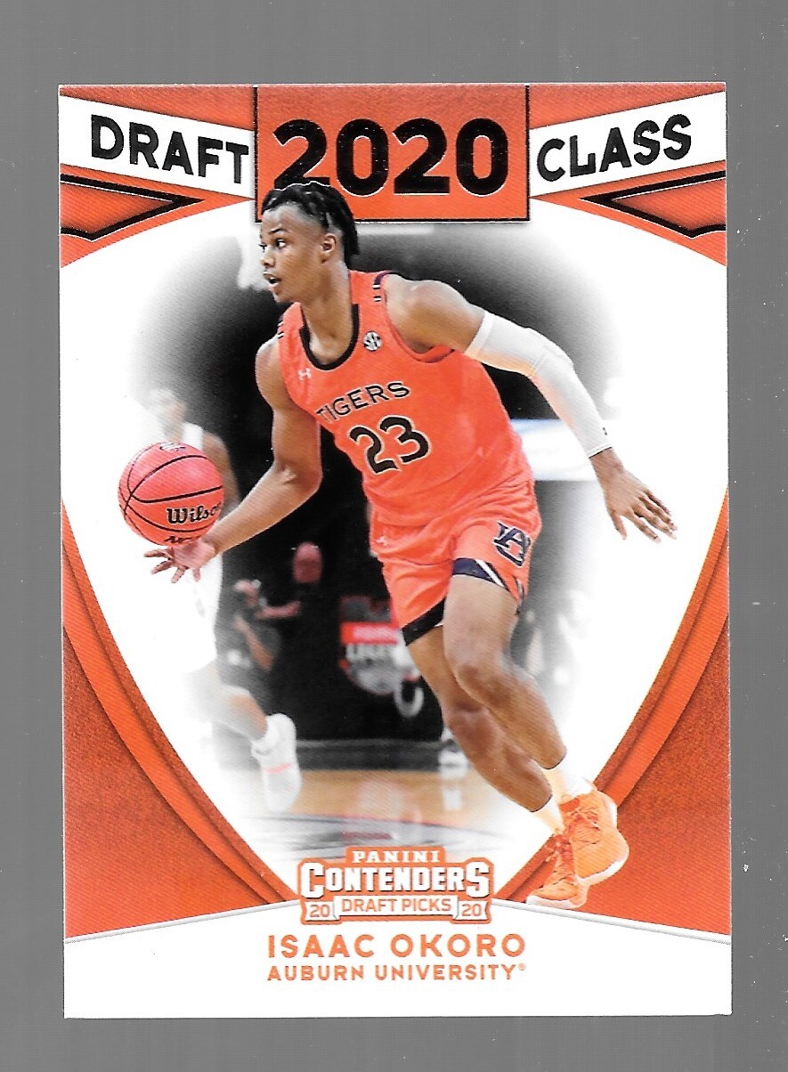 2020 Panini Contenders Draft Picks Draft Class Isaac Okoro #6 NRMT | eBay