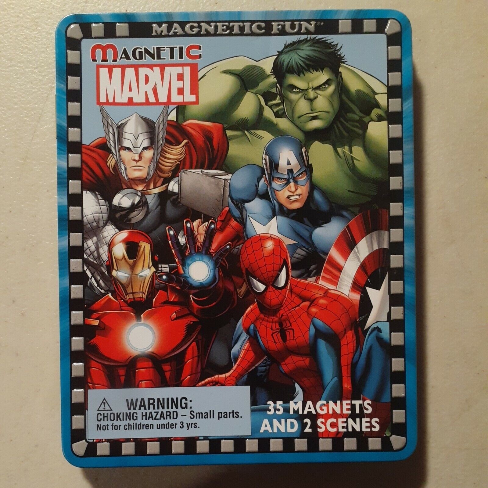Marvel Magnetic, 35 Magnets and 2 Scenes | eBay