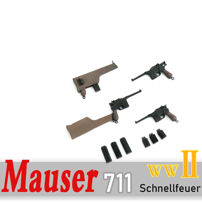 1/12 Scale Mauser 711 Standard Edition General Military Prop Model for ...