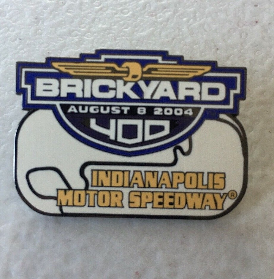 Nascar Brickyard 400 Event Lapel Pin 2004 With Track NEW | eBay
