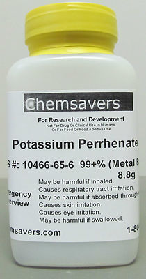 Potassium Perrhenate, 99+% (Metals Basis), Certified, 8.8g | eBay